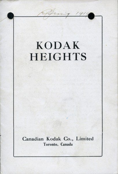 Kodak in Toronto, 1899-2005: A Century of Traces – Toronto Metropolitan ...