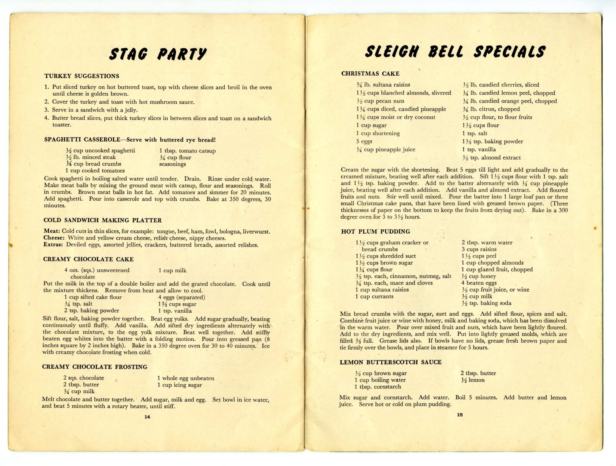 Highlights from the Canadian Community Cookbook Collection – Toronto ...