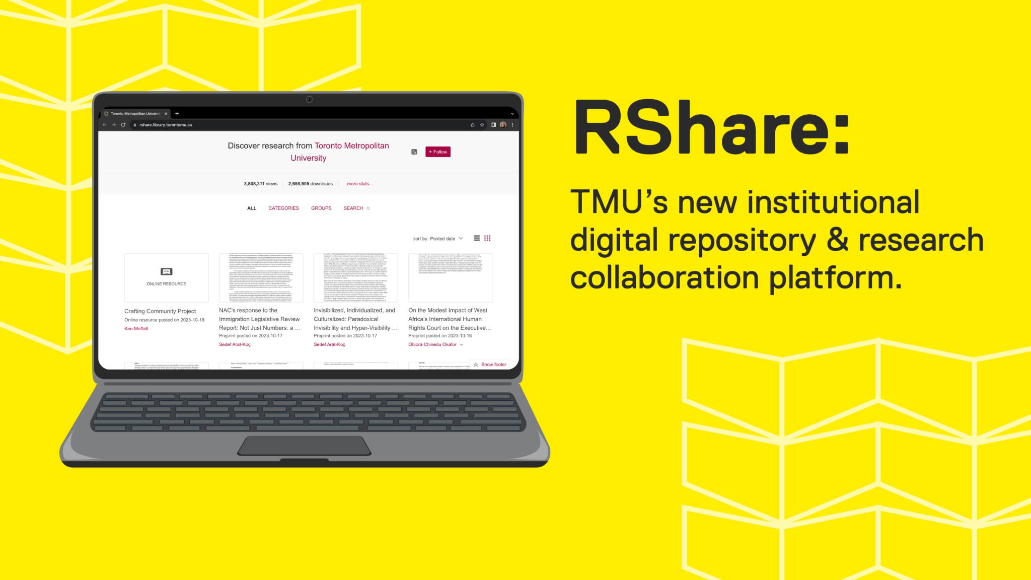 TMU Libraries’ RShare platform brings university research under one ...