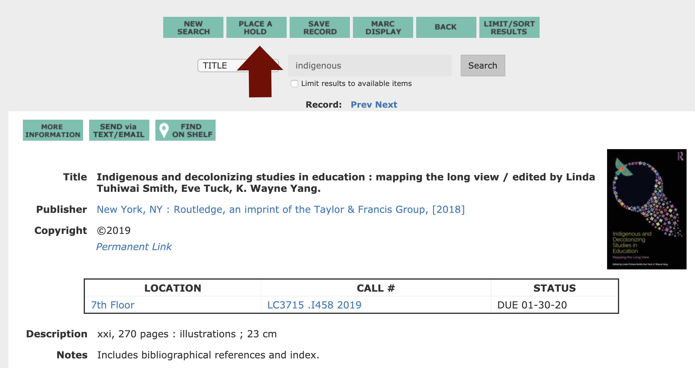 Holds – Toronto Metropolitan University Libraries