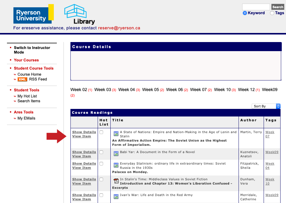 Online Course Readings – Toronto Metropolitan University Libraries